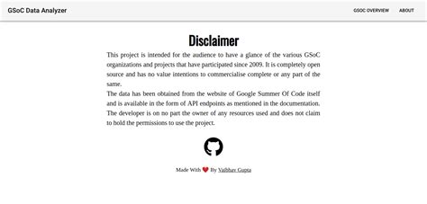 github dojutsu user gsoc data analyser simple search for