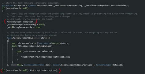 Tasksdataflow Taskscheduler Exception Duplication · Issue 31262