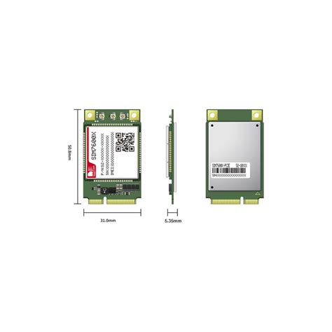 Sim7600 Pcie Series Lte Cat 1 Module Simcom
