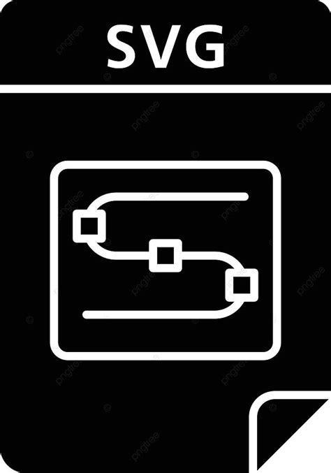 Svg File Glyph Icon Shape Filetype Display Vector Shape Filetype Display PNG And Vector With