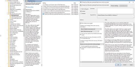 How To Enable Bitlocker Recovery Information To Active Directory