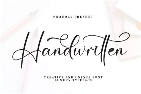Handwritten Script Font Free Download
