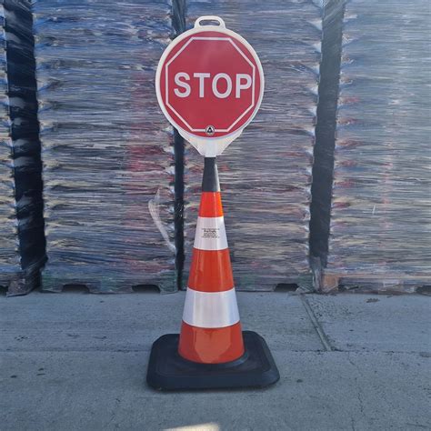 Kit Con 750mm Cu Greutate Si Indicator Stop Protrafic