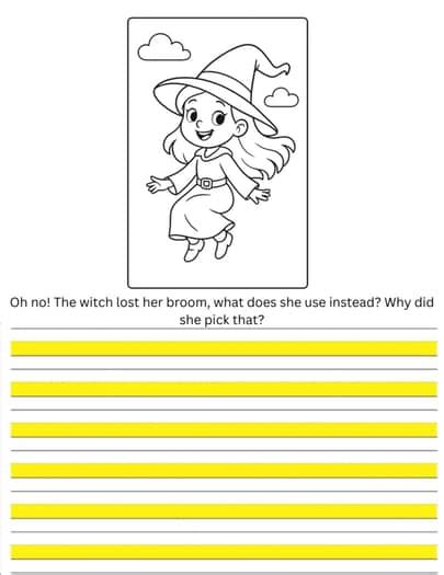 Witch Open Ended Writing Assignment By Sydney Manning Cota Tpt