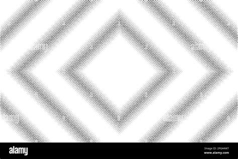 Halftone Square Border Pattern Background Dots Texture Stock Vector Image And Art Alamy