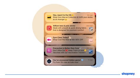 how to use emojis in app push notifications for shopify shopney