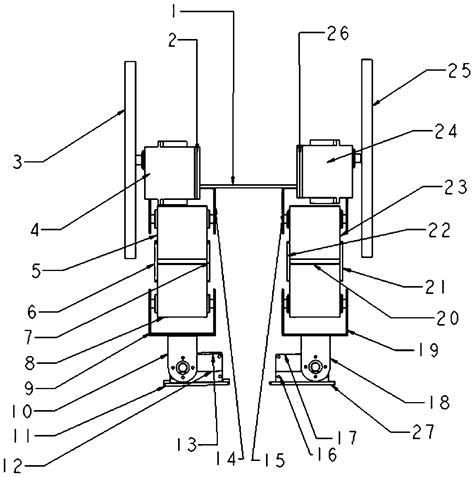 Biped Robot Capable Of Conducting Wheeled Motion And Working Method Thereof Eureka Patsnap