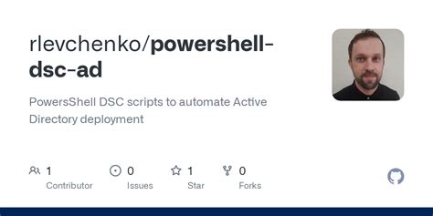 Github Rlevchenkopowershell Dsc Ad Powersshell Dsc Scripts To