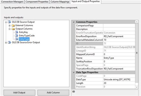Sql Server 2005 Ssis String Truncation Error Stack Overflow