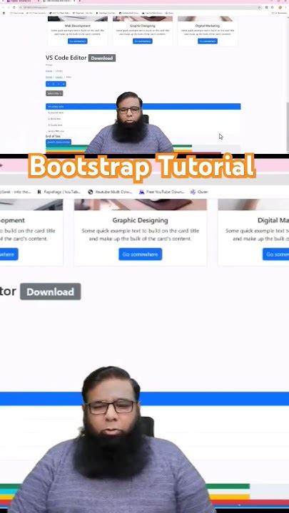 Bootstrap Bootstrap Webdevelopment Fullstackwebdevelopmen Html Css Js Fyp Shahidnaeem