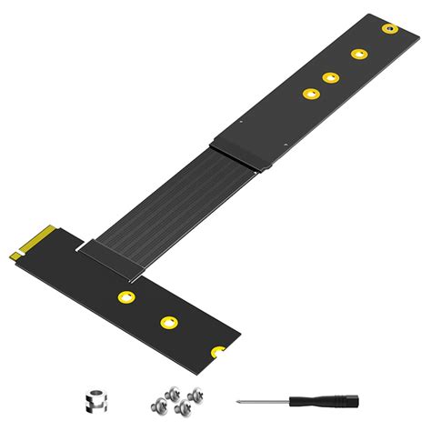 M 2 Nvme Ssds Extension Cable 20cm Flexible Pcbs Connectors For Multiple Ssds Size