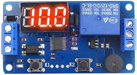 Dc 12v Timer Cycle Relay Digital Led Delay Timer Relay Board Control Switch Trigger Programmable