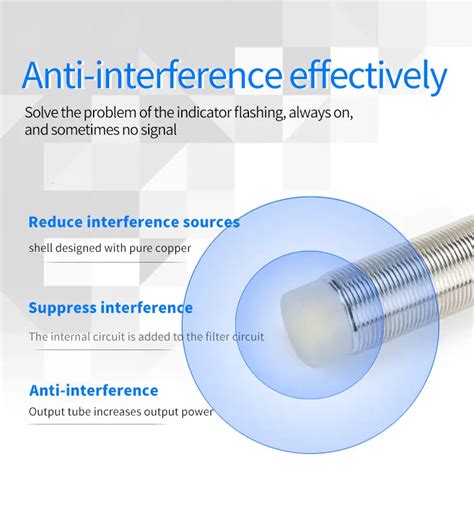 12v Or 24v Dc 3 Wire M18 Pnp Series Inductive Proximity Sensor Products