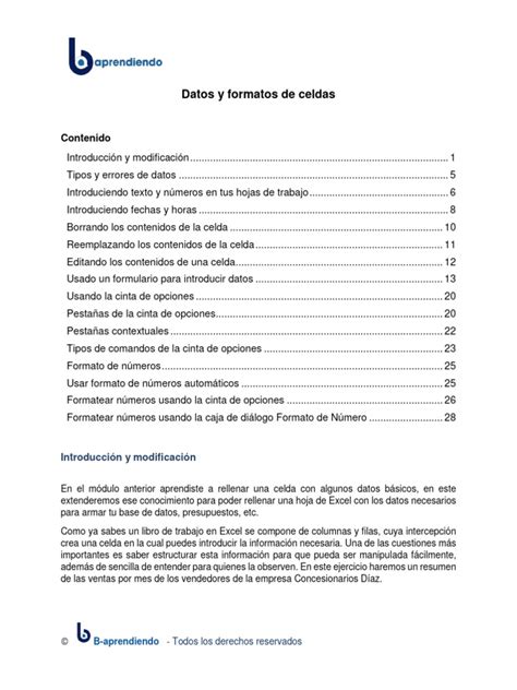 Excel Básico M2 R2 Manual Completo Modulo 2 Descargar Gratis Pdf Microsoft Excel Hoja De