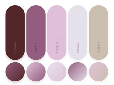 Pink And Purple Color Palette