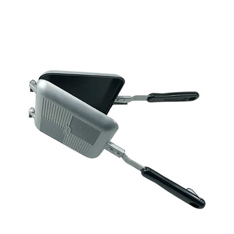 Flat Bottom Double Sided Frying Pan Household Non Grandado