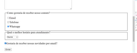 layout após troca de div para fieldset HTML5 e CSS3 parte 3 trabalhando com formulários e