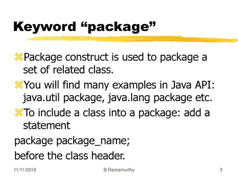 java packages b ramamurthy 11 11 2018 b ramamurthy ppt download