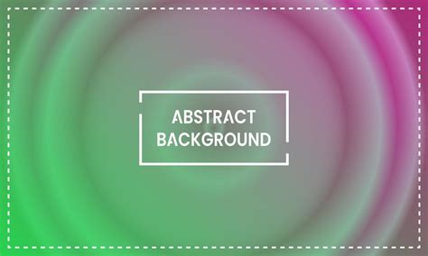 Pink And Green Radial Gradient Abstract Background With Frame Simple Blur Shiny Modern And