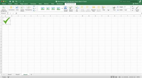 How To Insert A Tick Symbol Checkmark In Excel Compute Expert