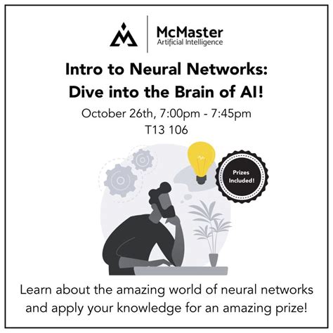 intro to neural networks a workshop by mcmaster ai society mcmaster