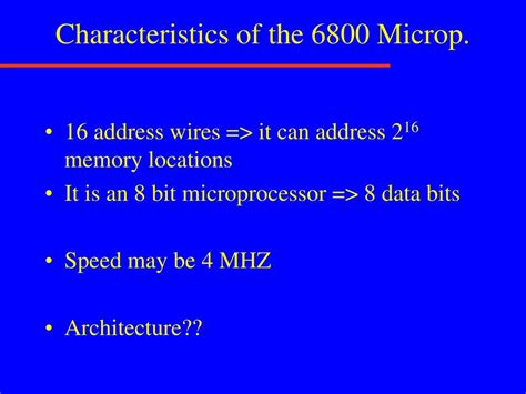 PPT Microprocessor PowerPoint Presentation Free Download ID 6024986