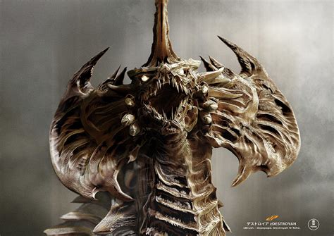 Artstation Destroyah Series