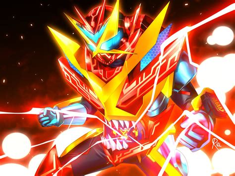 Kamen Rider Gotchard Kamen Rider And More Drawn By Reiei Danbooru