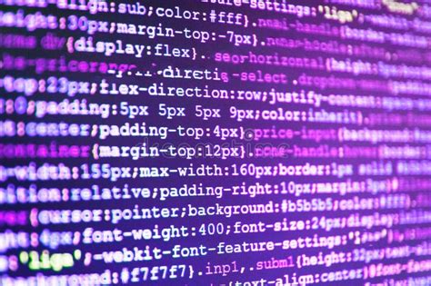 Programming Preventing Hacks In Internet Security Stock Photo Image