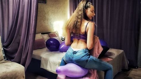 Sex Beauty With Balloons