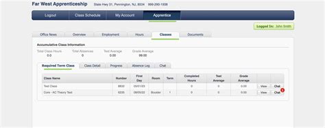 Class Chat Tradeschool Help