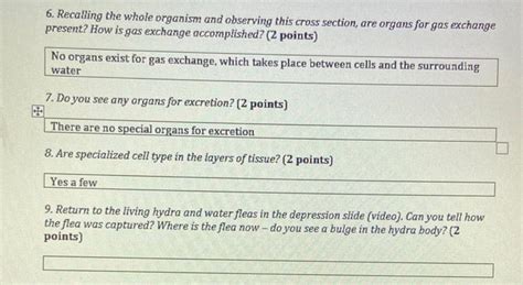 Solved 6 Recalling The Whole Organism And Observing This