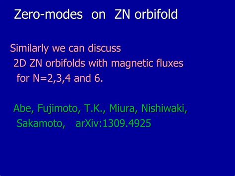 Ppt Phenomenological Aspects Of Magnetized Brane Models Tatsuo Kobayashi Powerpoint