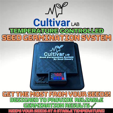 Cultivar Lab Digital Temperature Controlled Seed Germination System