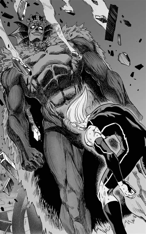 One Punch Man Deep Sea King Vs Lightning Max One Punch Man Manga