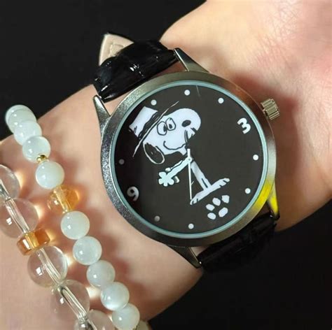 Authentic Miniso Snoopy And Friends Series Blind Box Confirmed Wristwatch