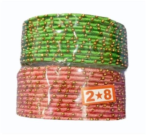 Stone Silk Thread Bangle Round At ₹ 504box In Hyderabad Id 2851976669230