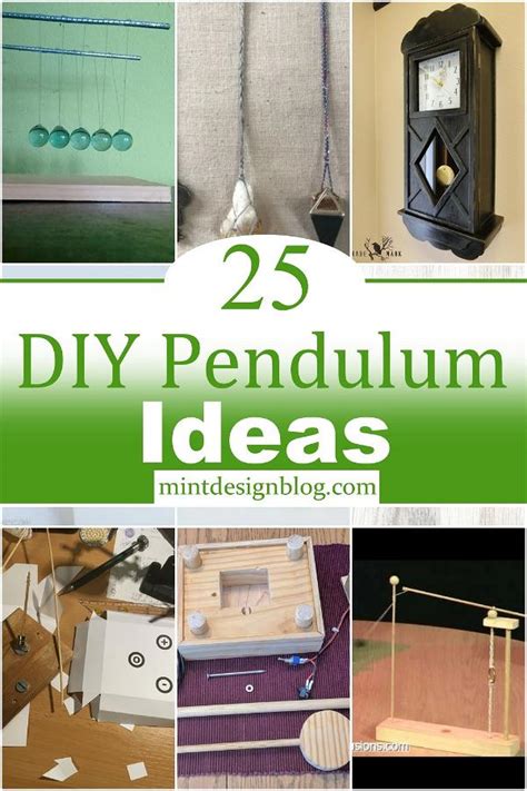 Creative DIY Pendulum Ideas Mint Design Blog