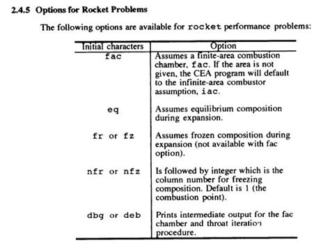 finite area combustor — rocketcea v1 2 1 documentation