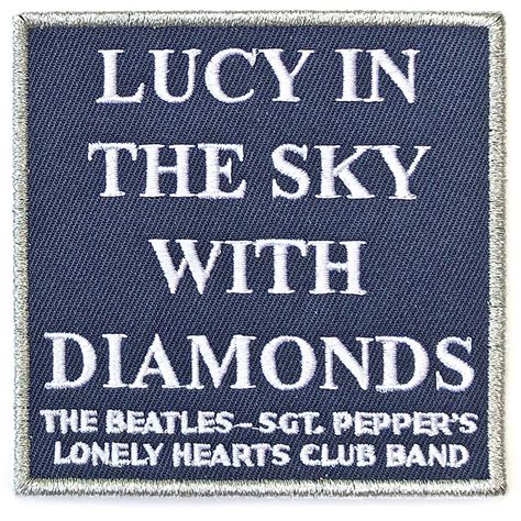 The Beatles Lucy In The Sky With Diamonds Patch Eyesore Merch