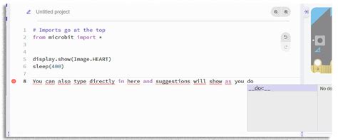 The Beginners Guide To The New Microbit Python Editor Kitronik Ltd