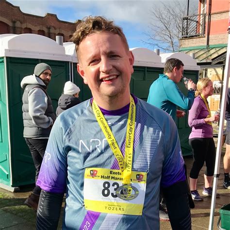 Exeter Halfmarathon Running Promotion Jonathan Borrett