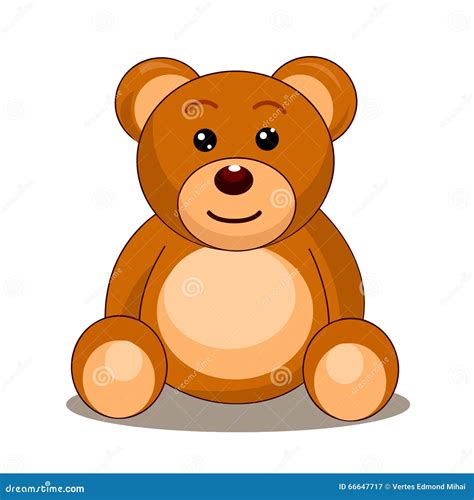 Illustration D Ours De Nounours Illustration De Vecteur Illustration Du Ch Ri Noir