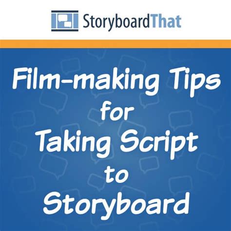 pin by storyboard that on filmmaking tips for taking script to