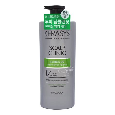 Kerasys Hair Clinic Shampoo Scalp Clinic Ntuc Fairprice