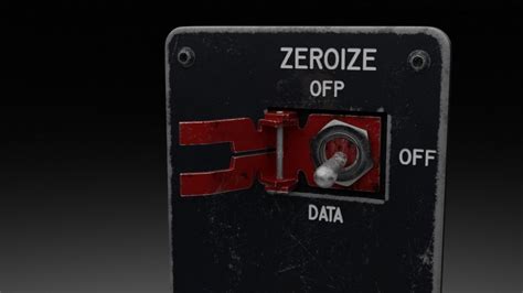 F16 Zeroize Panel 3d Model Rigged Cgtrader