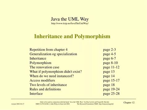Ppt Inheritance And Polymorphism Powerpoint Presentation Free