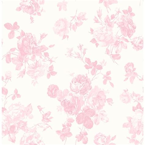 Pink Flower Pattern Background
