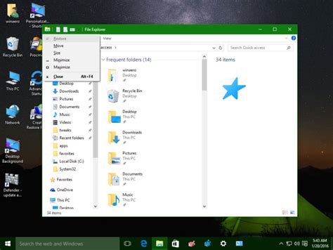 How To Move A Window Using Keyboard Only In Windows 10 And Other Versions