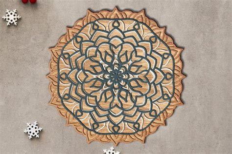 3d Layer Mandala Laser Cut Graphic By Art Hub · Creative Fabrica
